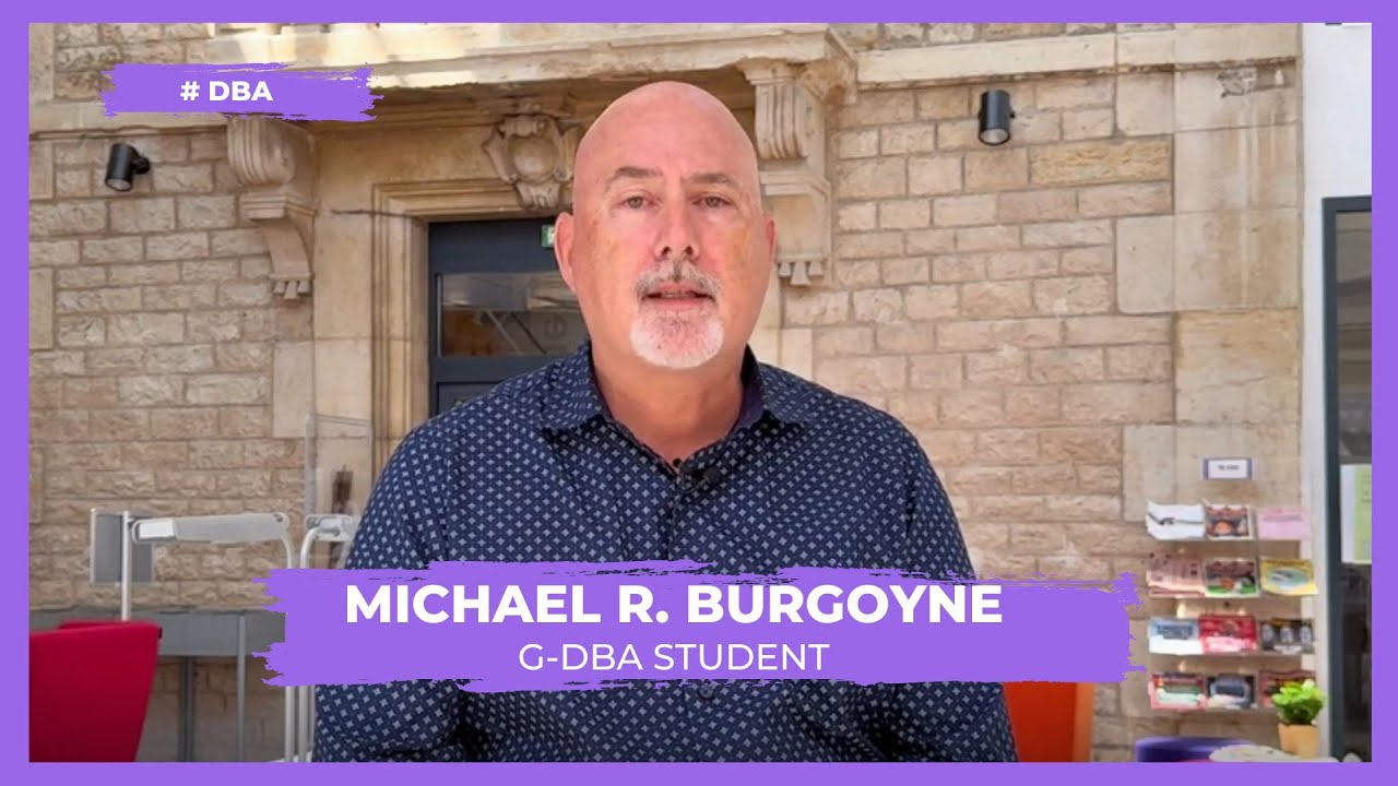 DBA 📚 | Student Testimonial#2 - Michael R. Burgoyne - YouTube