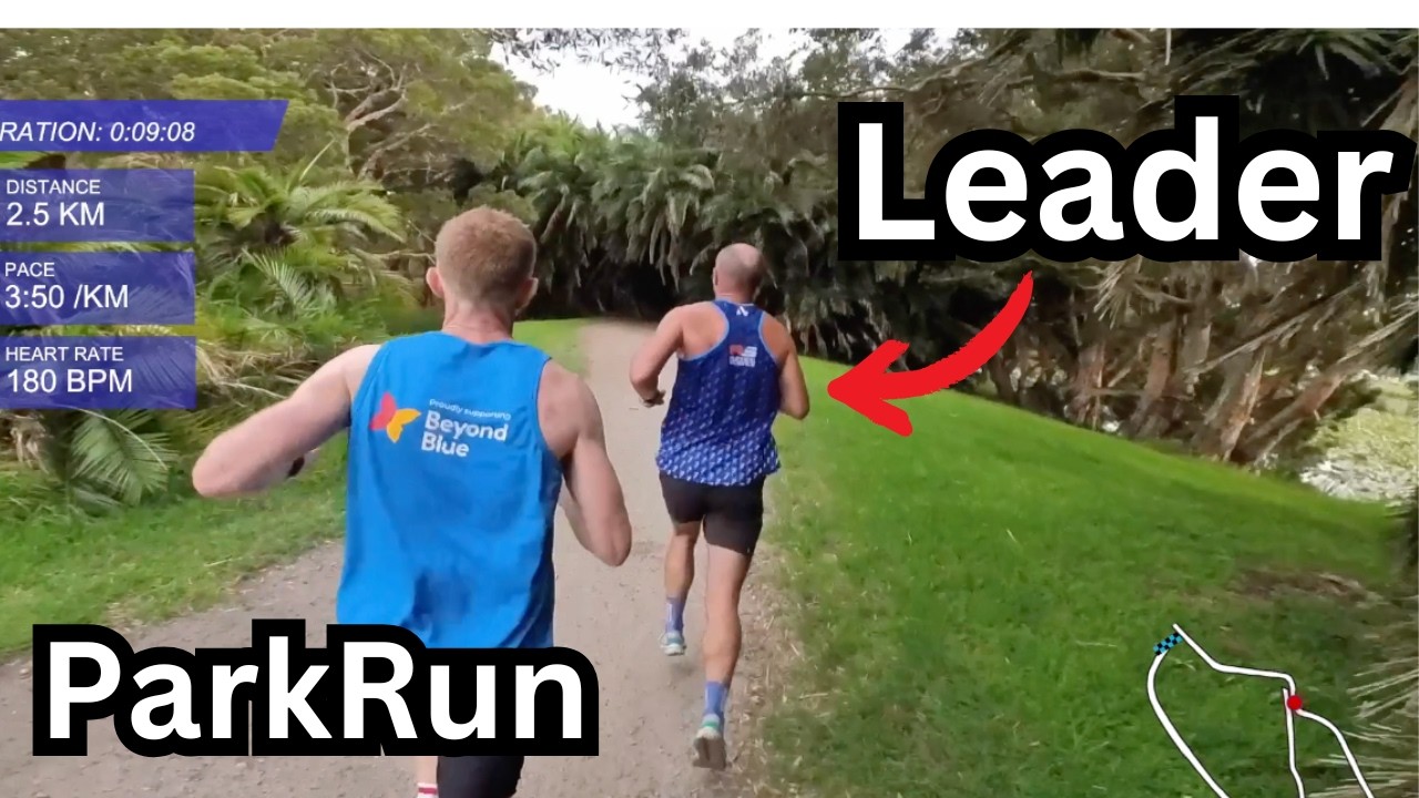I Tried to Stay With the Parkrun Leader! - YouTube