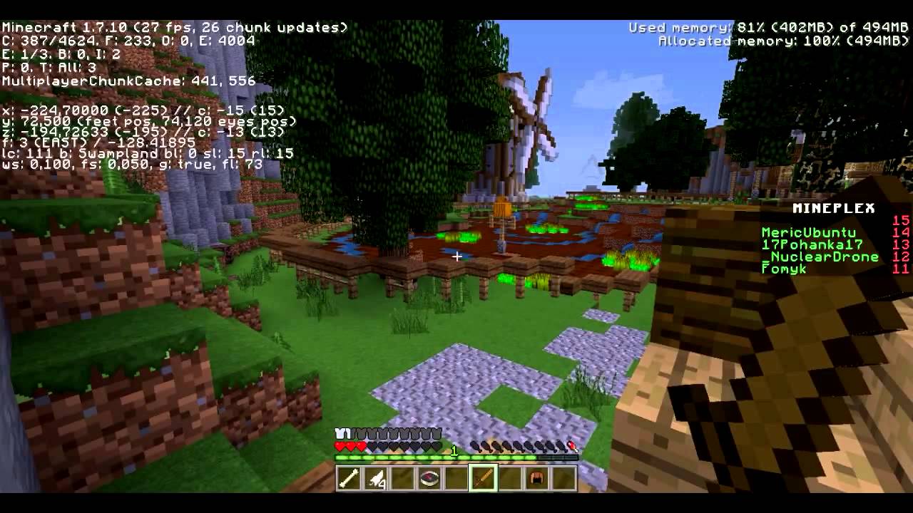 MC Mineplex Survival Games - YouTube