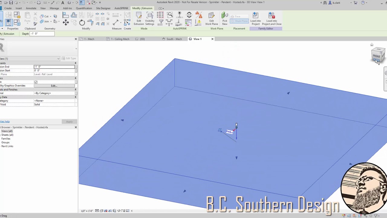Revit: Why Are My Sprinkler Heads Coming In Upside Down? - YouTube