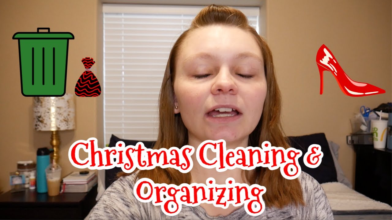 Christmas Clean Organize With Me Vlogmas 2019 Ashleyelyse Youtube