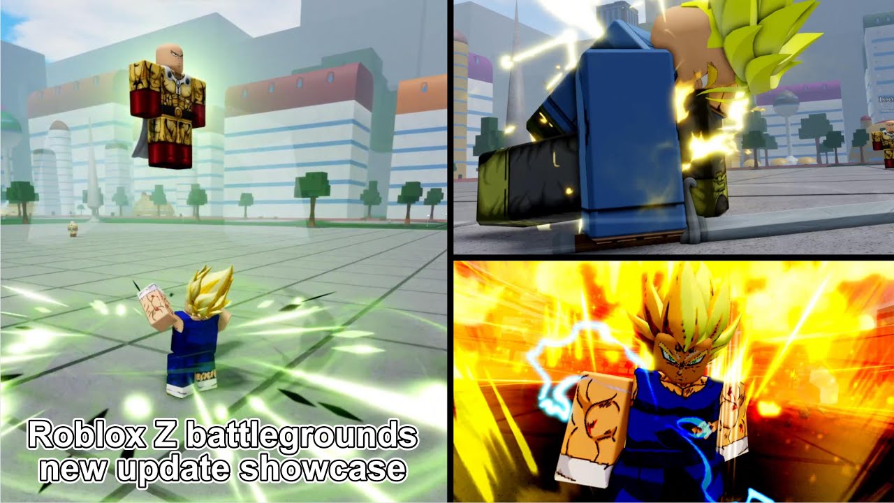 Roblox z battlegrounds new update added cell and new moves for trunks ...