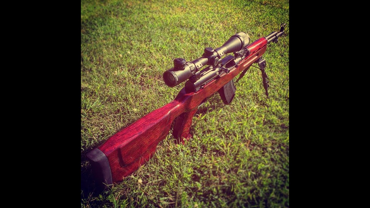 New SKS Stock! (LuckyShotWoodStocks) - YouTube
