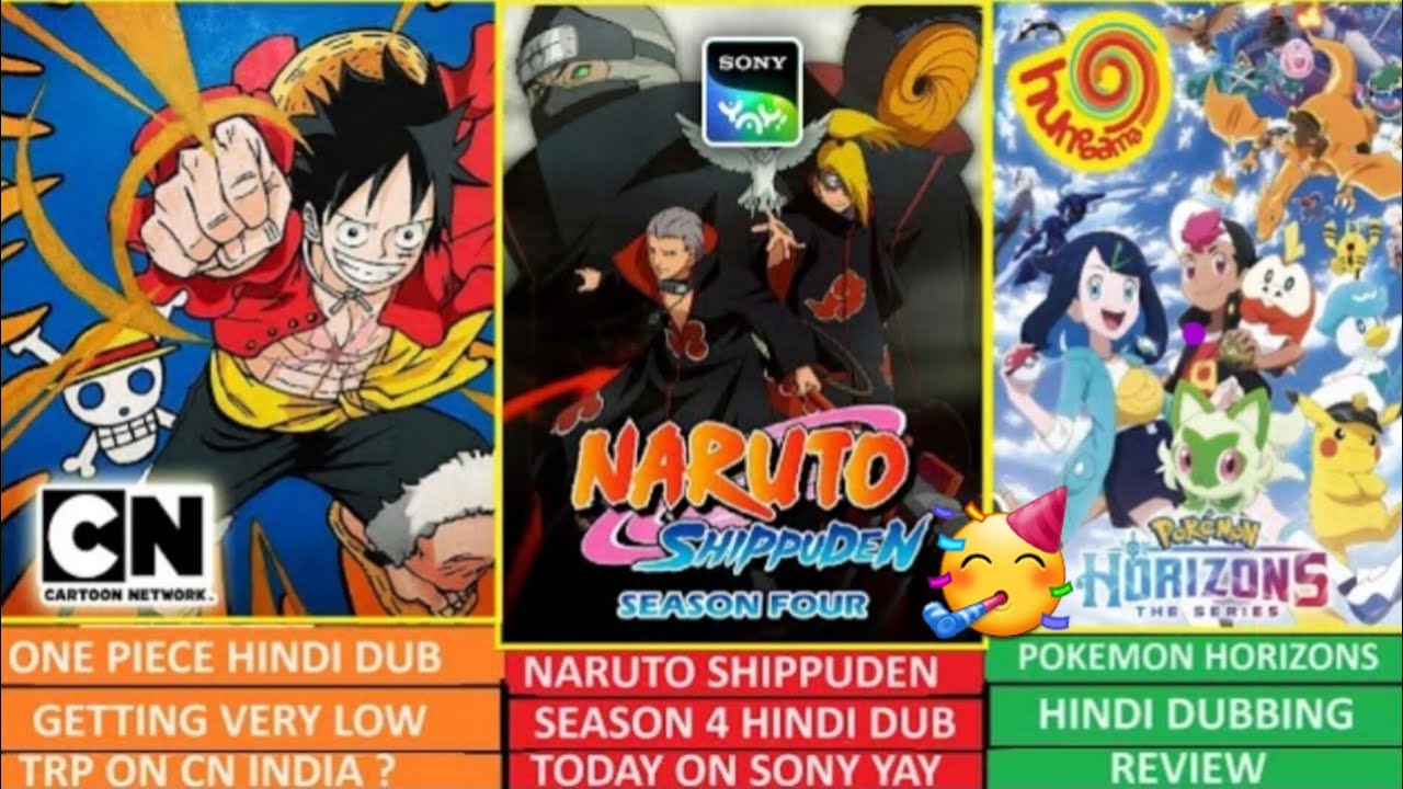 One Piece Getting Very LOW TRP ON CNI? & Naruto Shippuden SEASON 4 ...