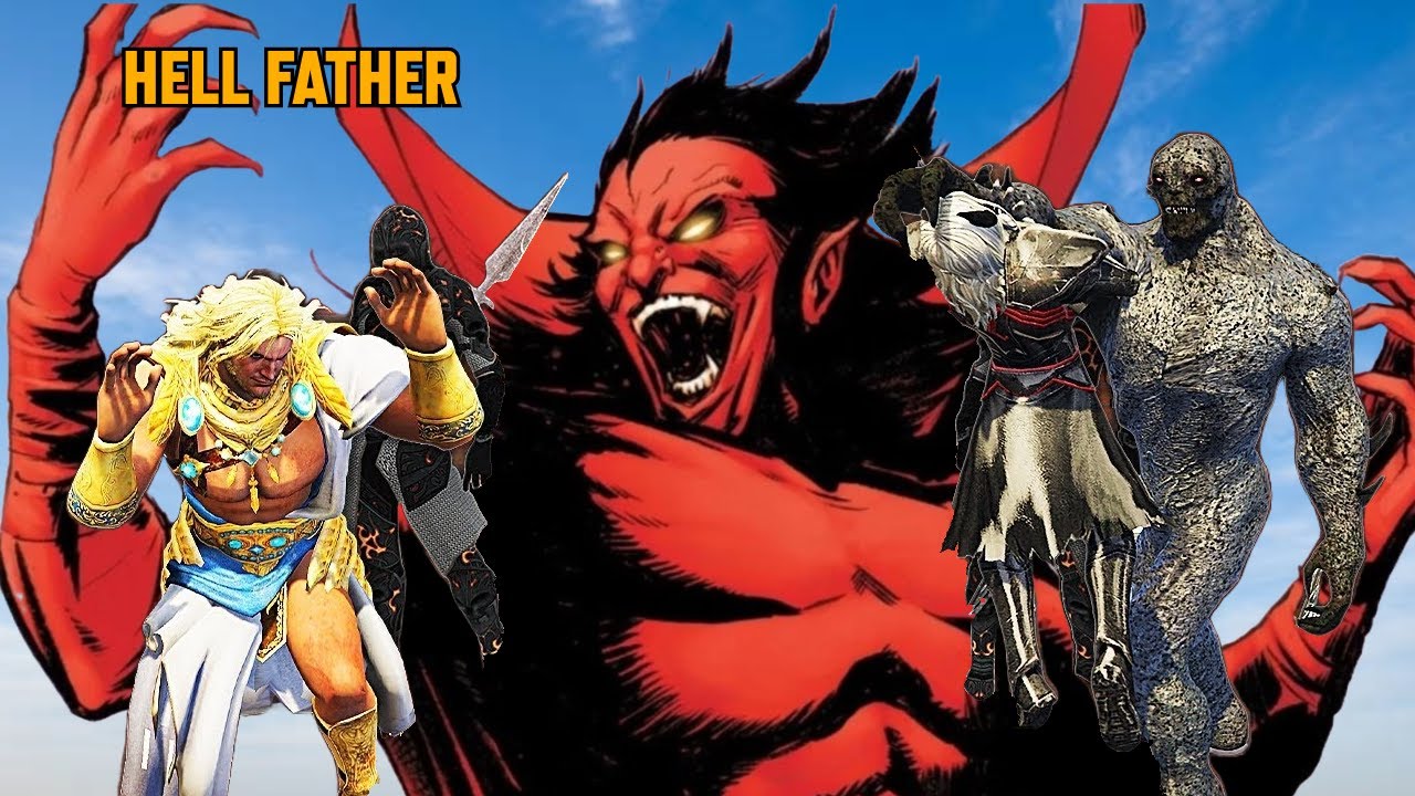 GTA 5 : HELL FATHER Trapped HEAVEN ARMY with DEVIL FATHER - YouTube