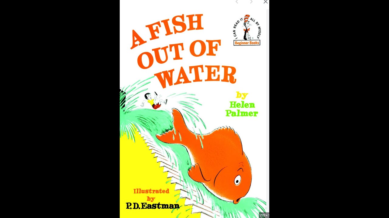 A Fish Out of Water By: Helen Palmer Read aloud by BeBe - YouTube