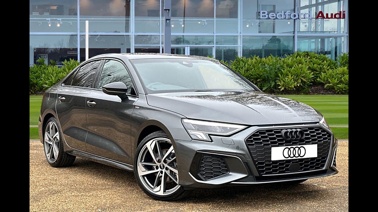 2024 Audi A3 Saloon Black Edition - YouTube