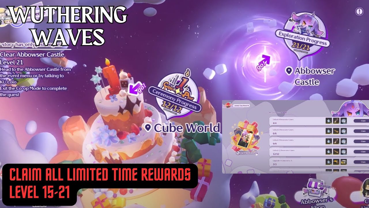 Event Cube, Cubic n Cubie - Completing All Levels & Warrior Level COOP ...