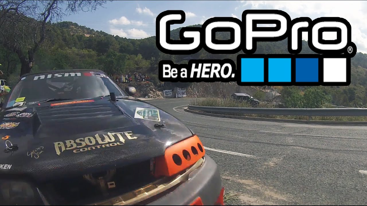 Nissan Skyline R33 atropellando una GoPro Hero 3 white | Rally Car Hit ...