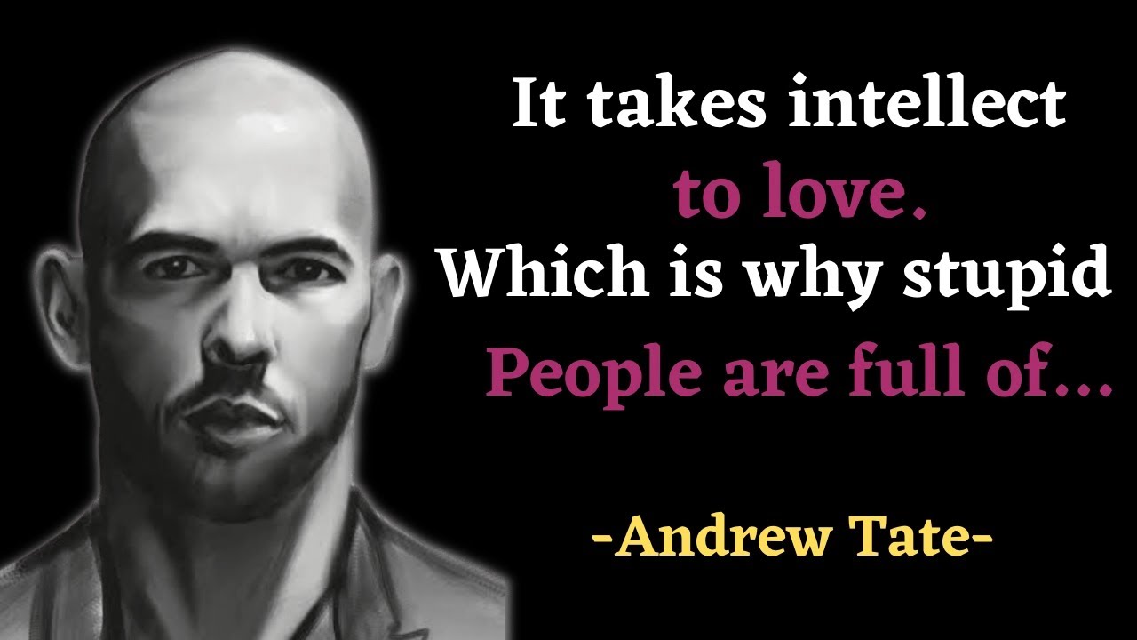 Andrew Tate quotes on love, Life and success. - YouTube