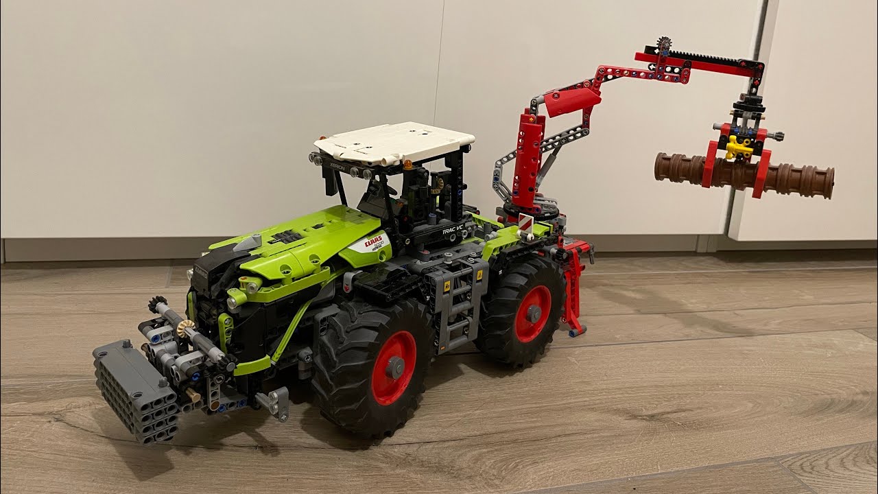 Lego technic tractor claas xerion 42054 - YouTube