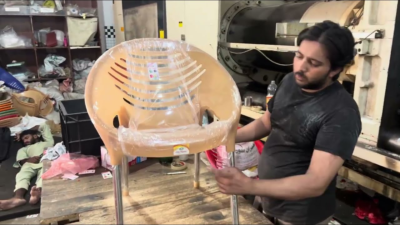 This Process Is So Satisfying! How Plastic Chairs Are Made from ...