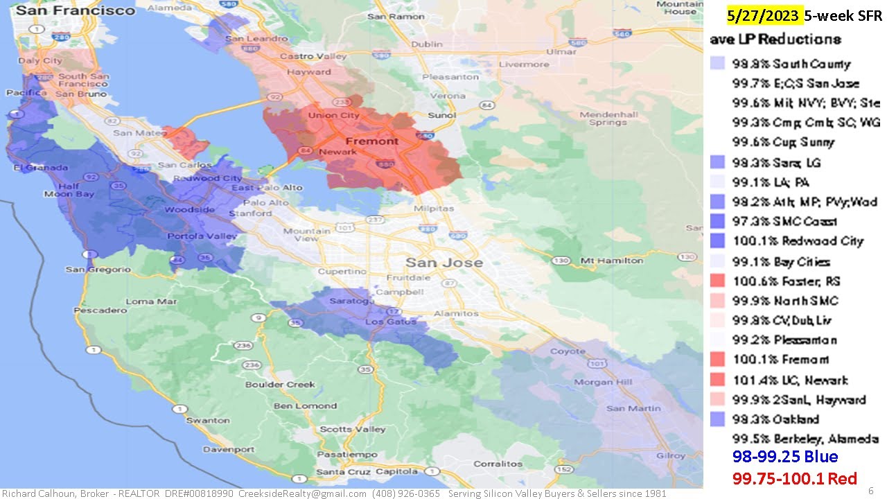 Silicon Valley & Greater Bay Area Real Estate Market Geographical ...