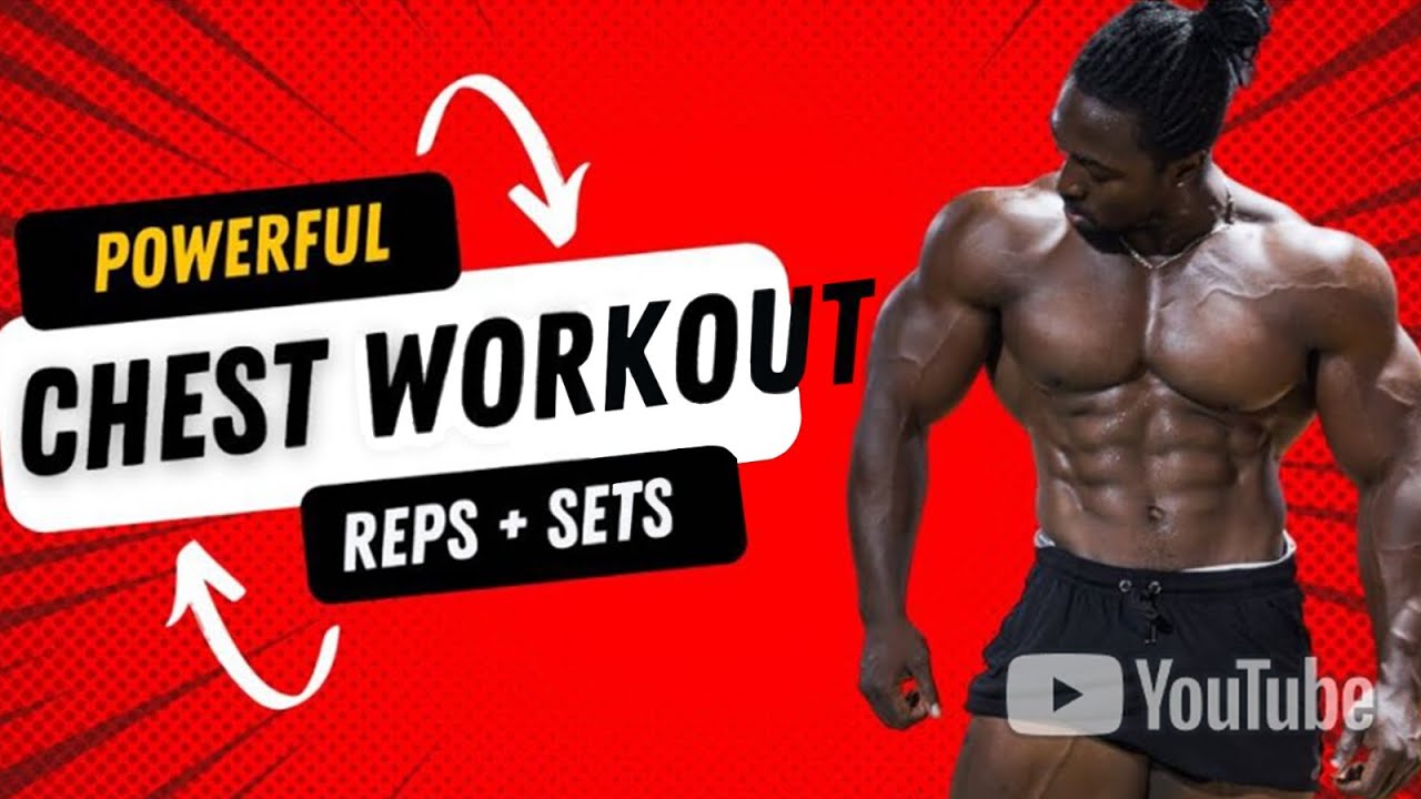 TRAIN EVERY DAY - DAY 1 HOW TO GET A STRONG CHEST - POWERFUL CHEST ...