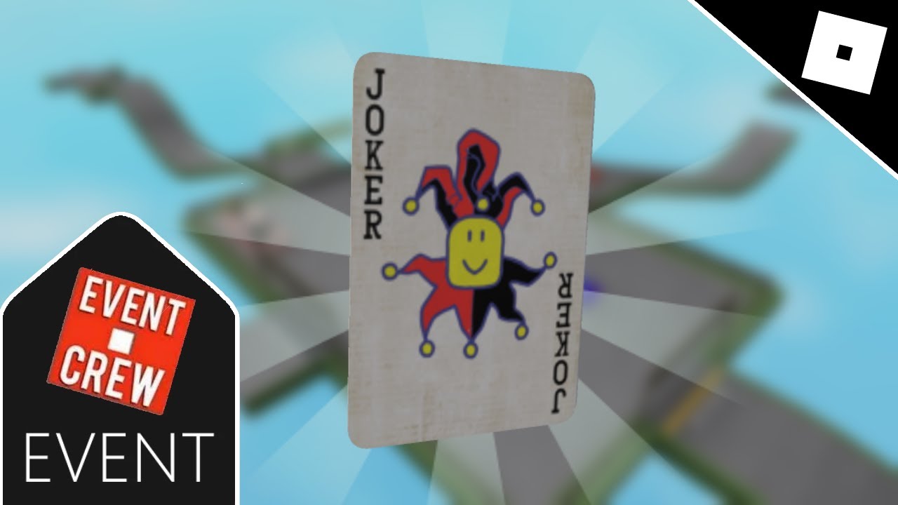 [EVENT] HOW TO GET THE JOKERS CARD BACK IN ROBLOX - YouTube