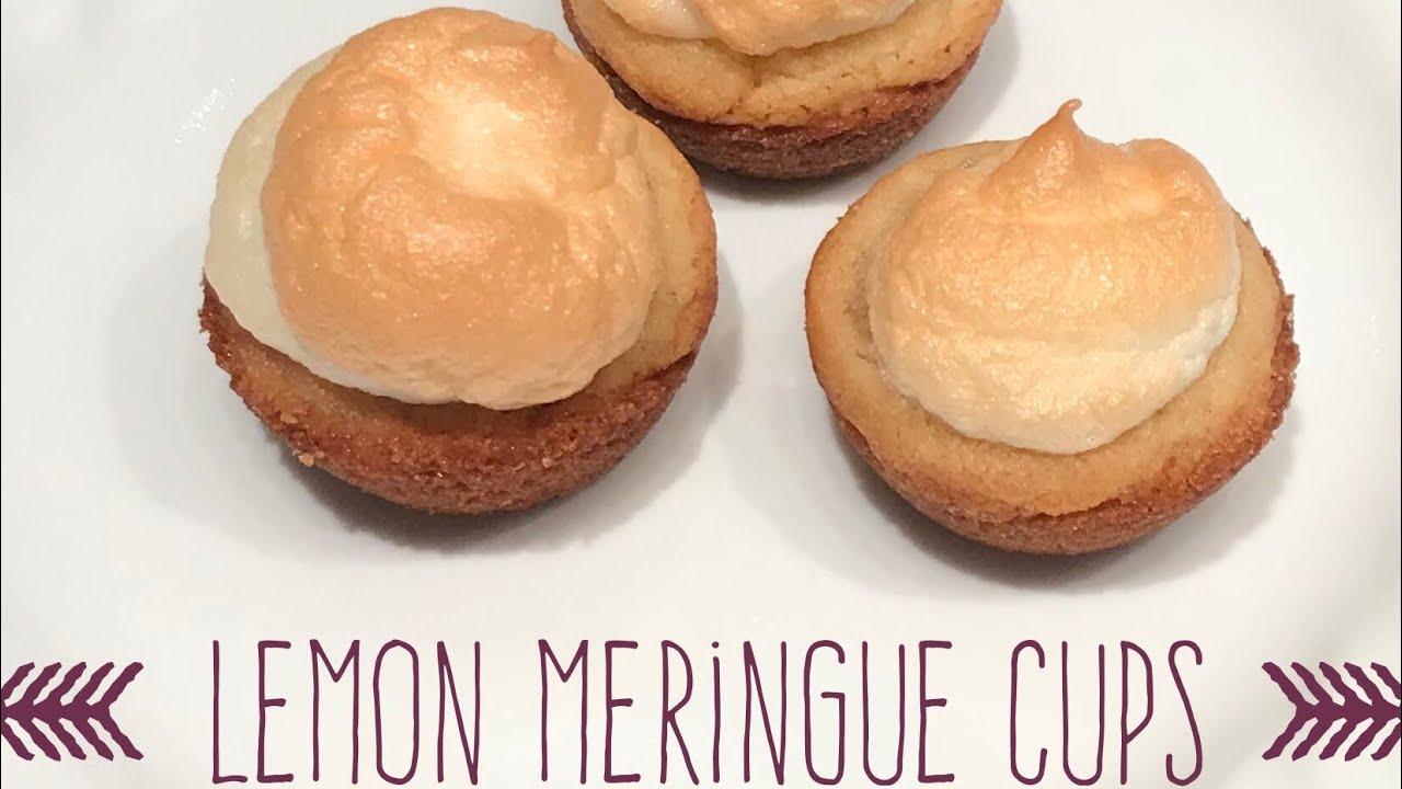 Lemon Meringue Cups - YouTube