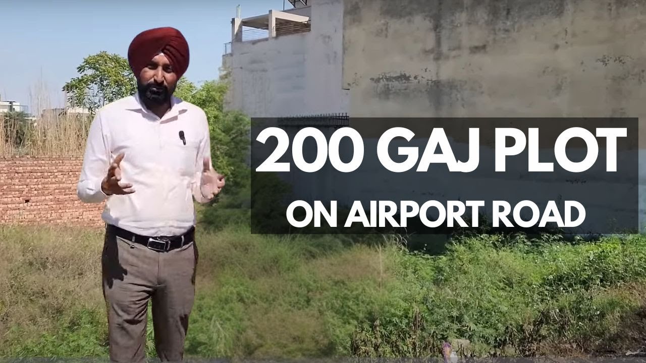 200 Gaj Plot on Airport Road in Sec 125 #mohali #chandigarh - YouTube