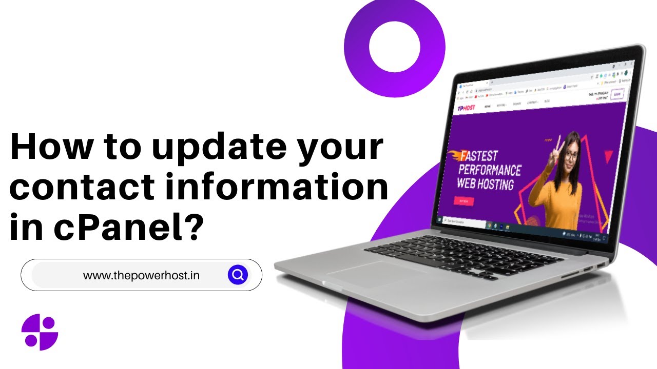 How to update your contact information in cPanel with The PowerHost ...