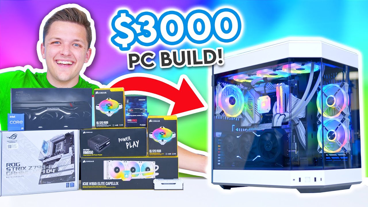 Insane $3000 Gaming PC Build! 👀 [HYTE Y60 & RX 7900XTX Build Guide!] - YouTube