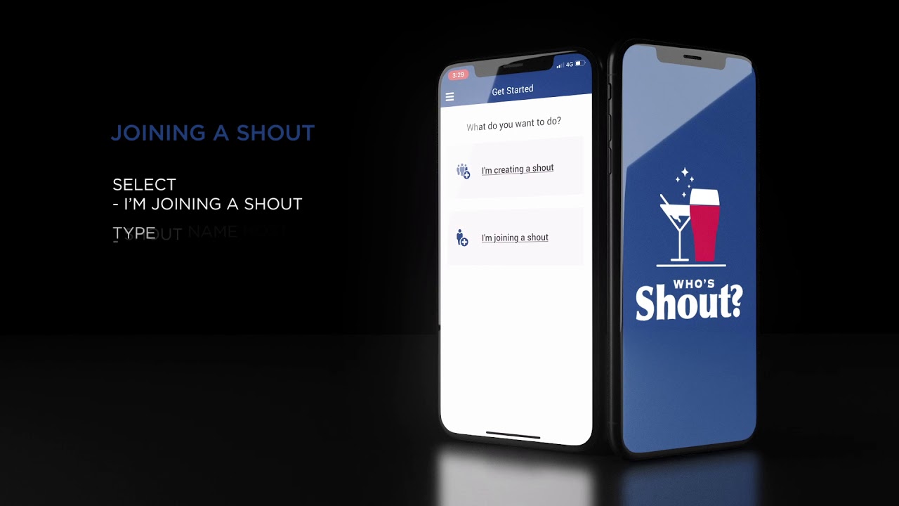 Who's Shout App - How To Join A Shout - YouTube