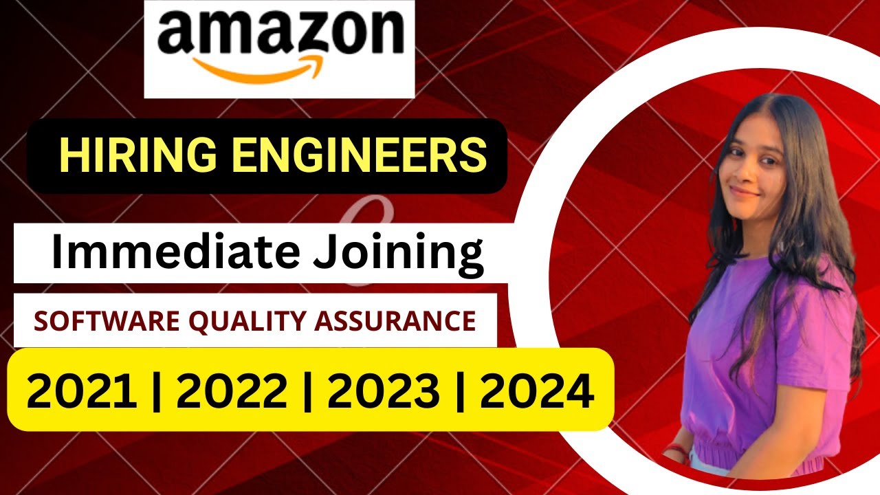 Amazon Hiring Engineers | Bulk Hiring | Amazon0 Quality Assurance Full ...