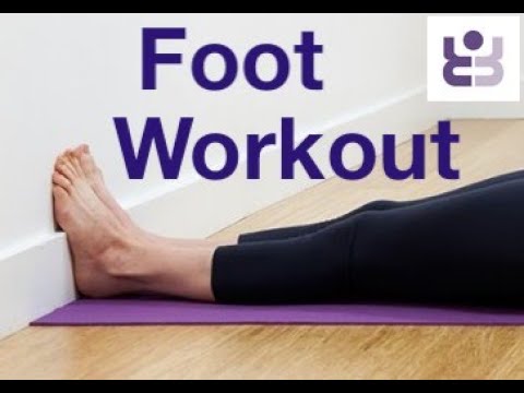 Foot Workout - Yoga for Beginners - YouTube