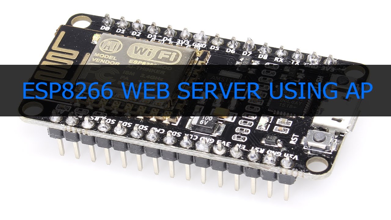Esp8266 3 Web Server By Using Access Point Without Internet Connection