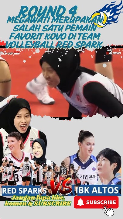 Mengguncang Korea‼️ Megawati jadi bintang volleyball ️🇮🇩👍👍#redspark #kovo #volleyball #레드스파크 #코보 ...