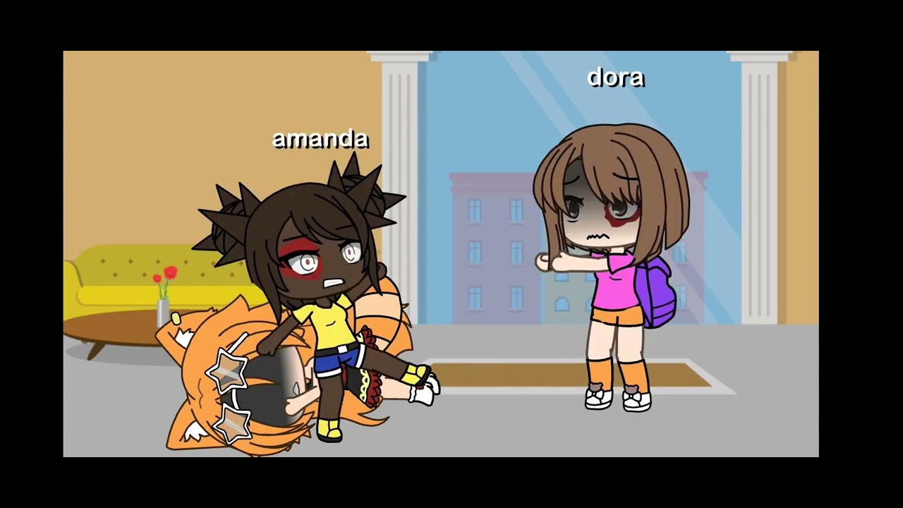 dora and amanda#gacha life - YouTube