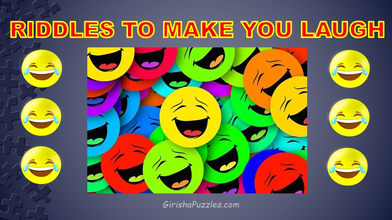Funny Riddles To Make You Laugh - YouTube