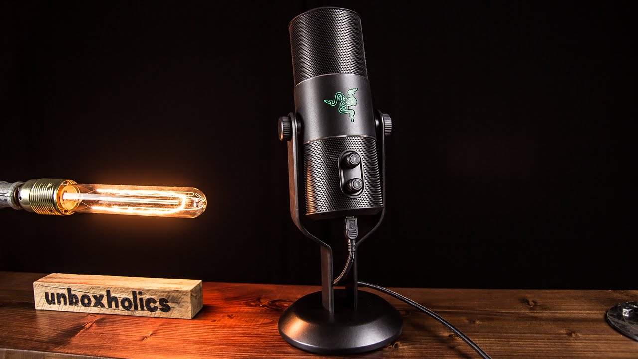 Razer Seiren Unboxing & Review | Unboxholics - YouTube