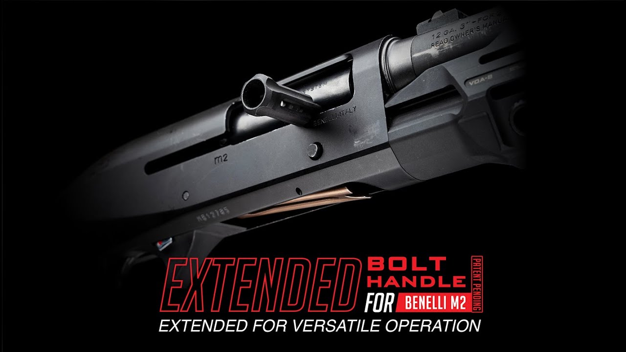 Strike Extended Bolt Handle for Benelli M2 - YouTube
