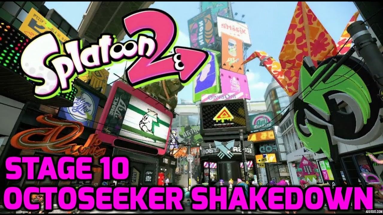 Splatoon 2 - Stage 10 - Octoseeker Shakedown - YouTube