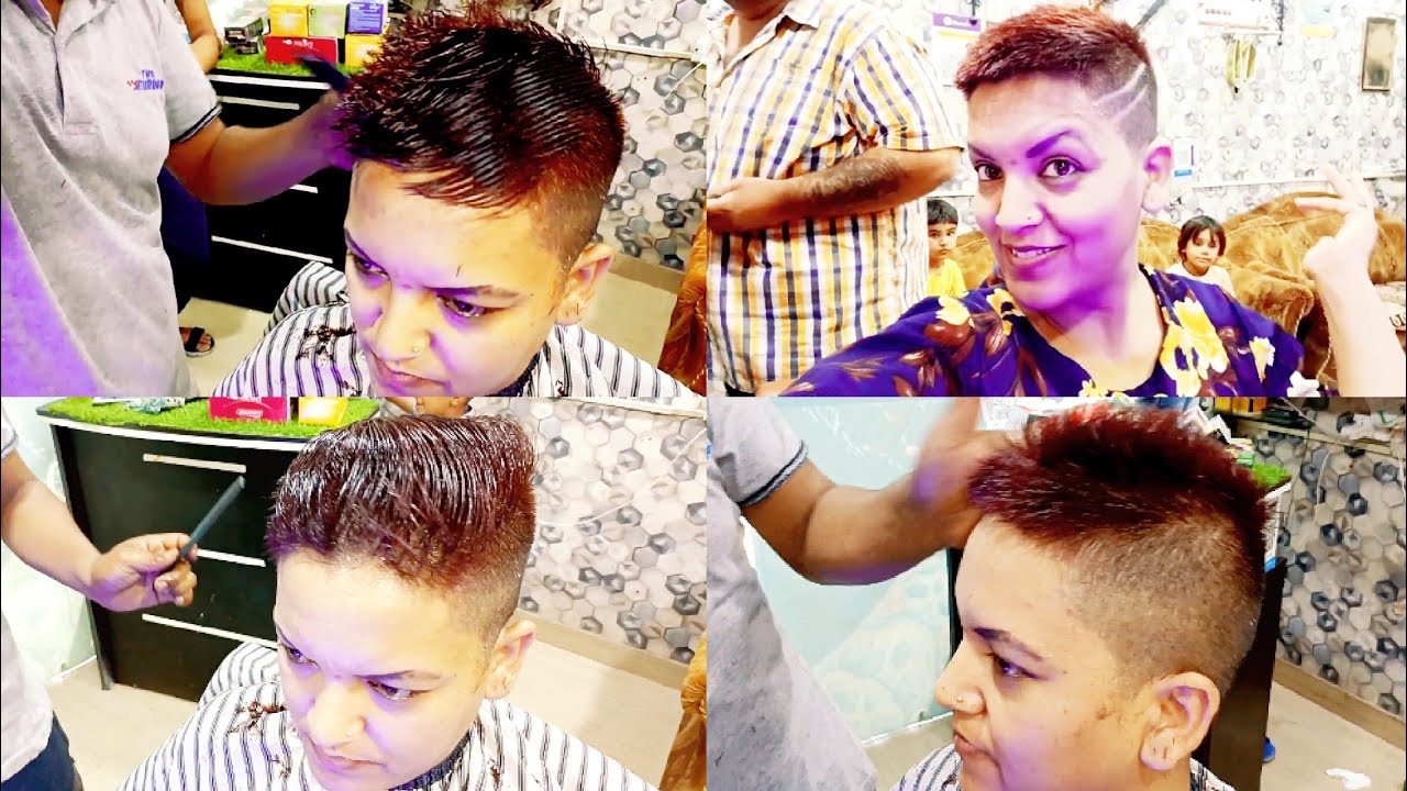 Haircut Vlog | payal nanda haircut | payal thakur nanda haircut | women ...