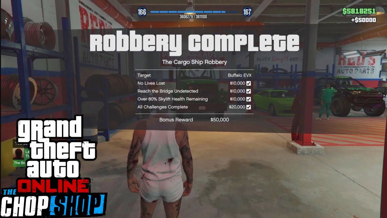 GTA 5 Online | THE CARGO SHIP ROBBERY Guide ºAll Challenges Complete ...