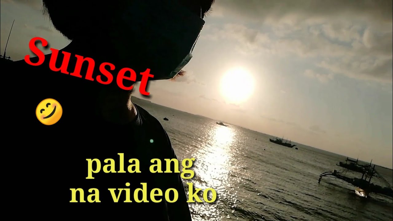 A PERFECT SUNSET IN OUR PLACE || CATO INFANTA PANGASINAN SEAWALL - YouTube