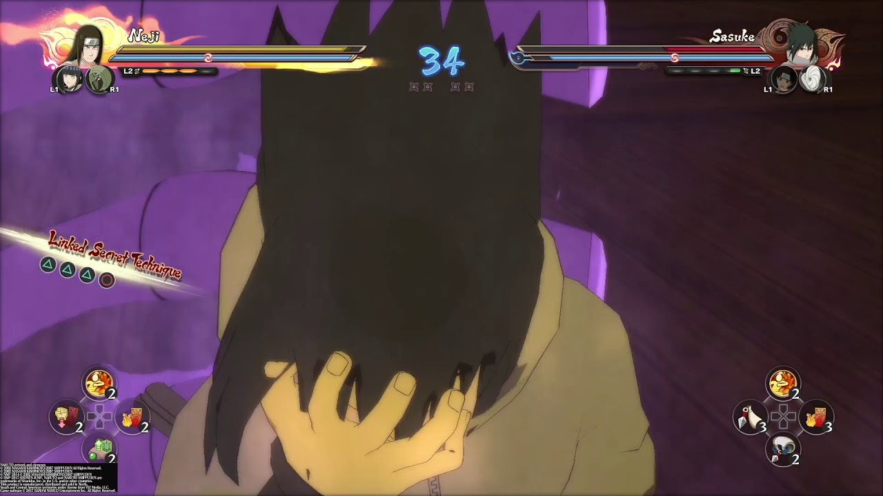 Sasuke sixth paths game play - YouTube