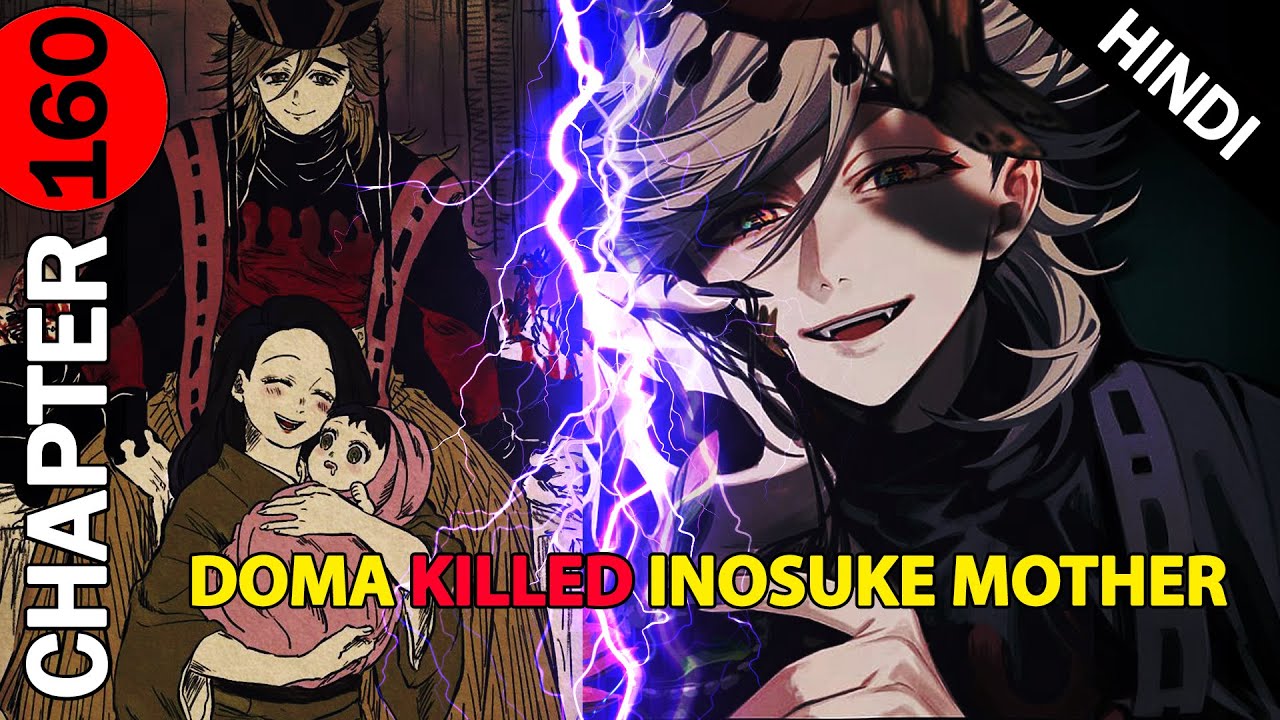 Demon Slayer Chapter 160 in Hindi | DOMA KILLED INOSUKE'S MOTHER! - YouTube