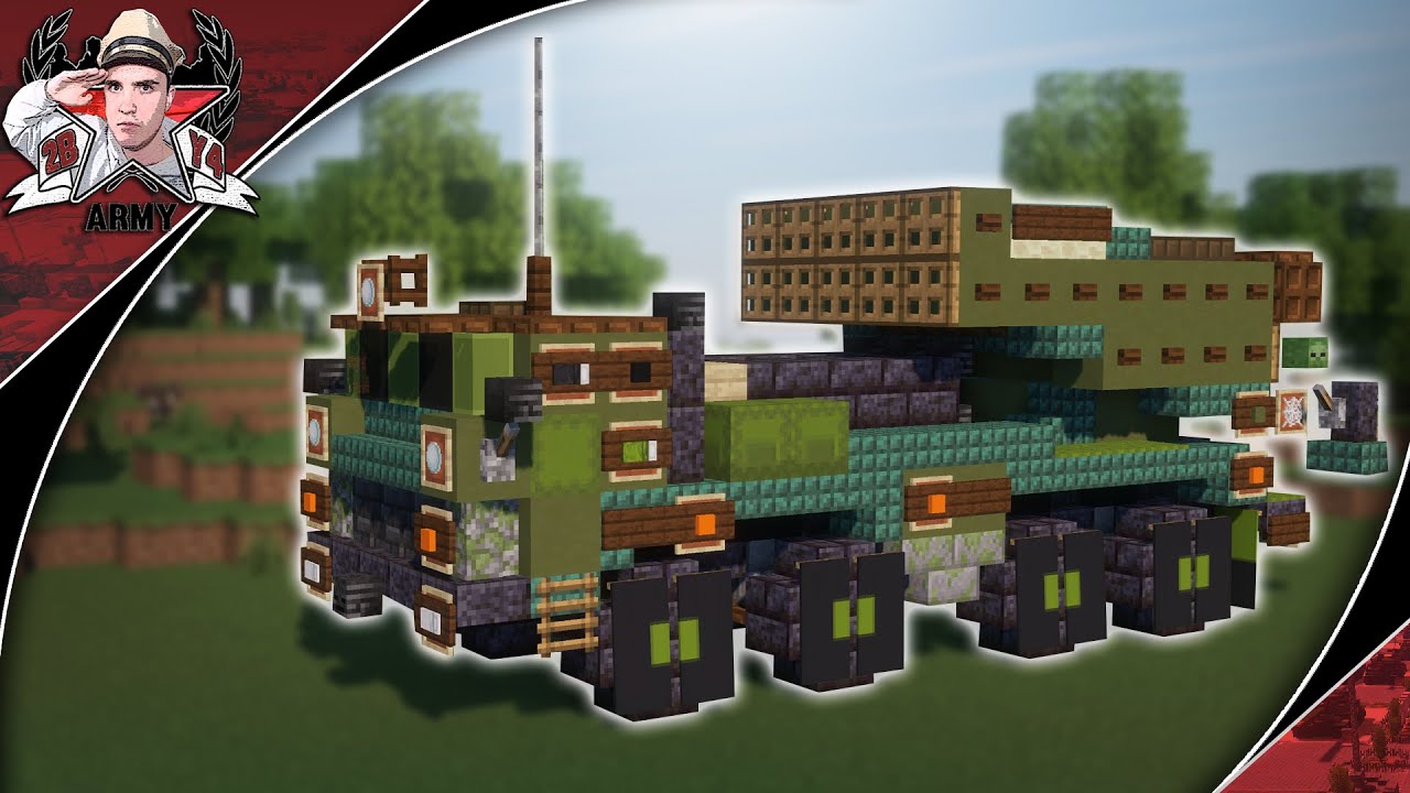 Minecraft: Modern RM-70 | Multiple Rocket Launcher System Tutorial ...