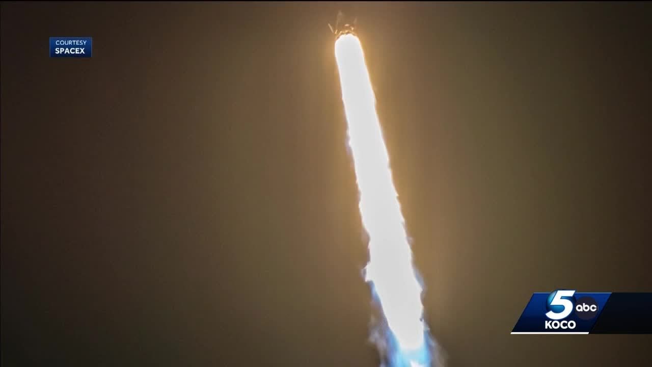 Starlink set to fly over Oklahoma City around sunset on Wednesday - YouTube