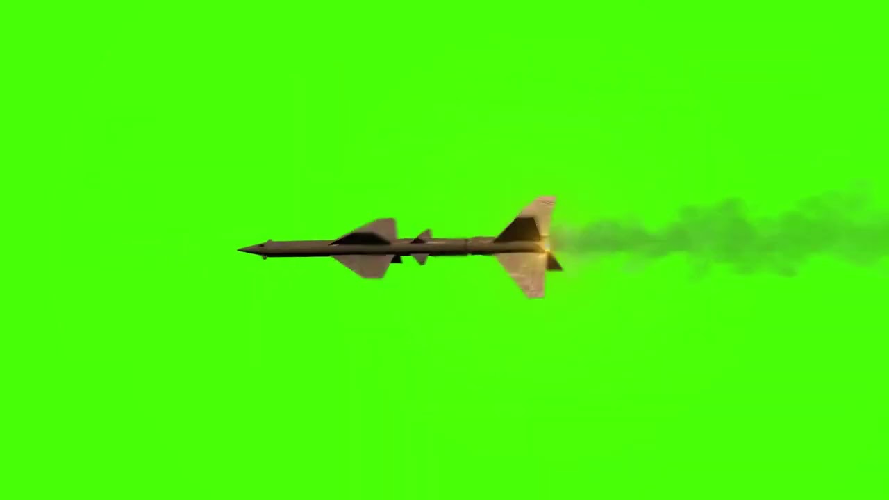 Missile. Chromakey. Greenscreen. Хромакей. Ракета. - YouTube