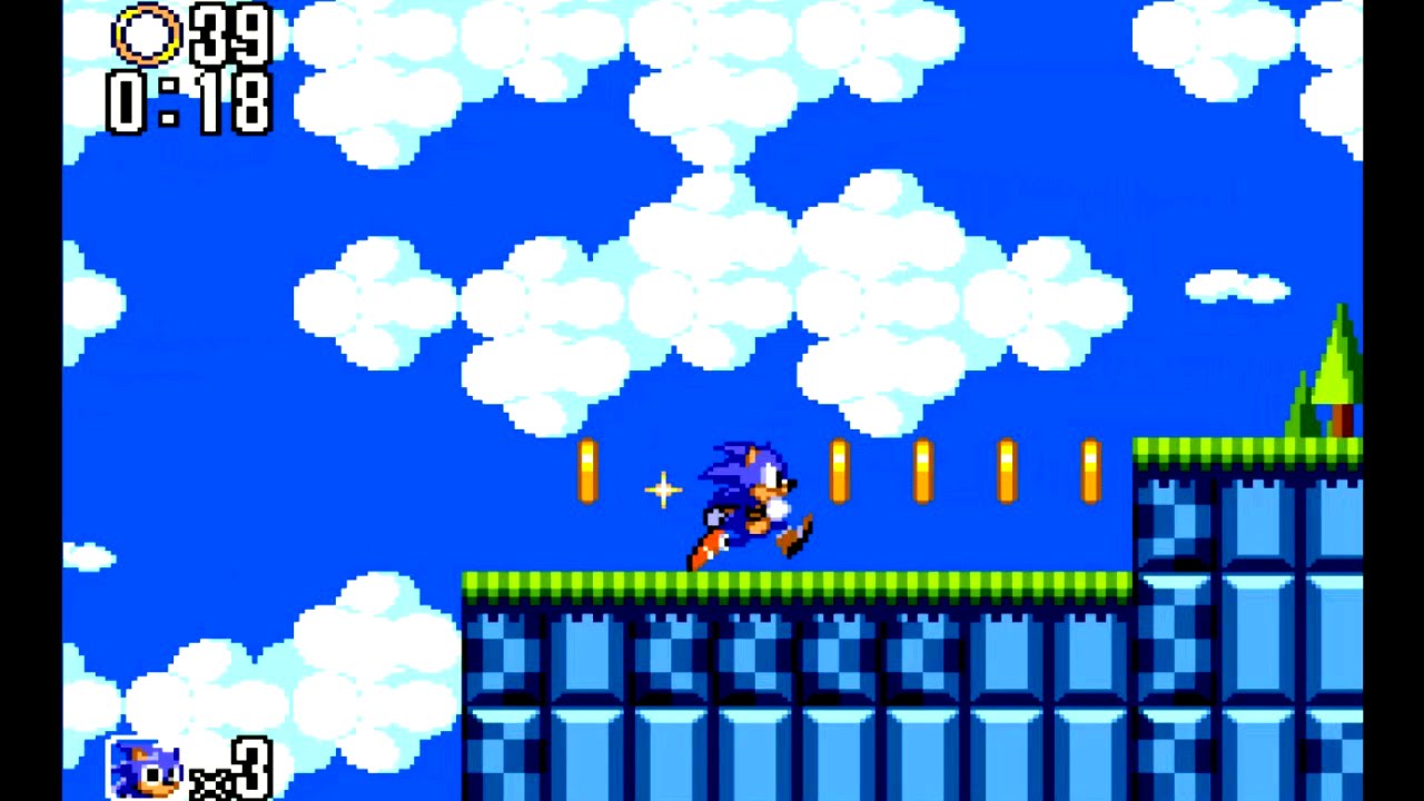 Sonic the Hedgehog 2 ... (Master System) 60fps Gameplay - YouTube