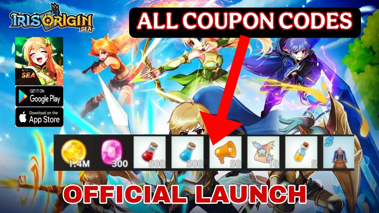 Iris Origin SEA | All Coupon Codes + How to Redeem | Iris Origin SEA Free Codes - YouTube
