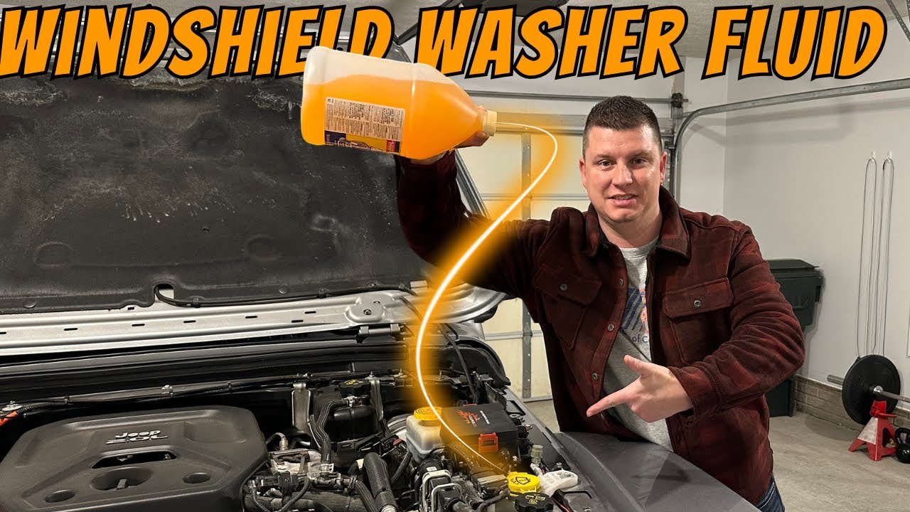 Never Miss a Spot! Easy Guide to Refilling Windshield Washer Fluid ...