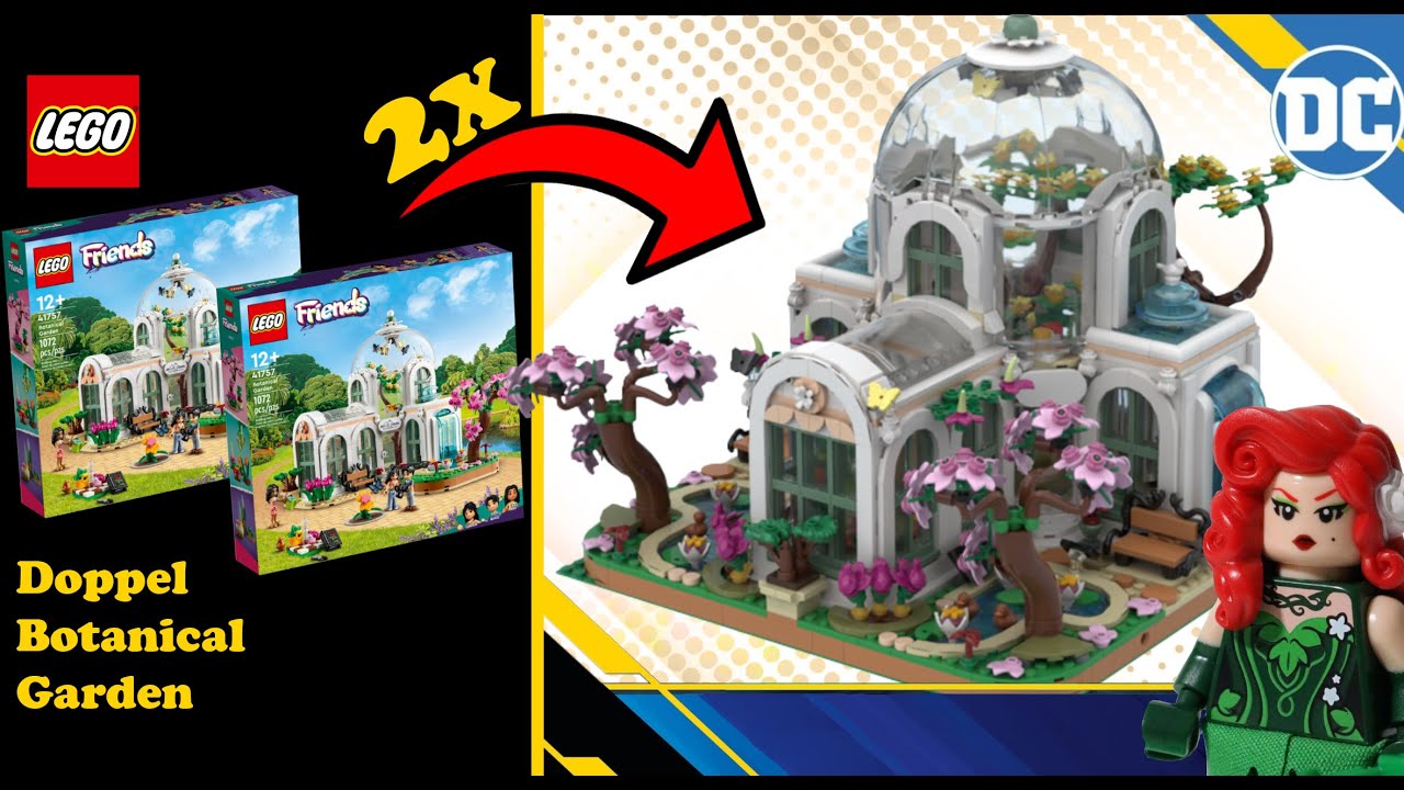 Eine Butze für Poison Ivy - 2x LEGO Friends Botanical Garden 41757 ...
