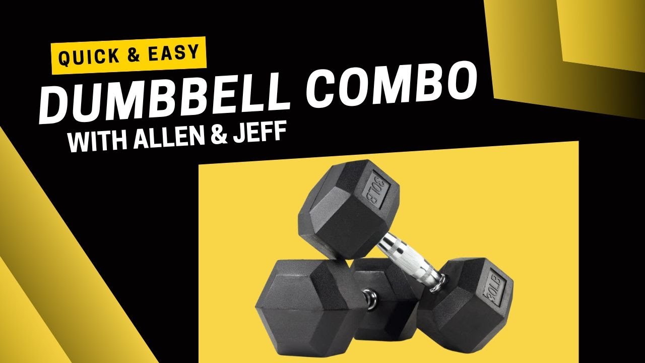 Easy Dumbbell Combo - YouTube