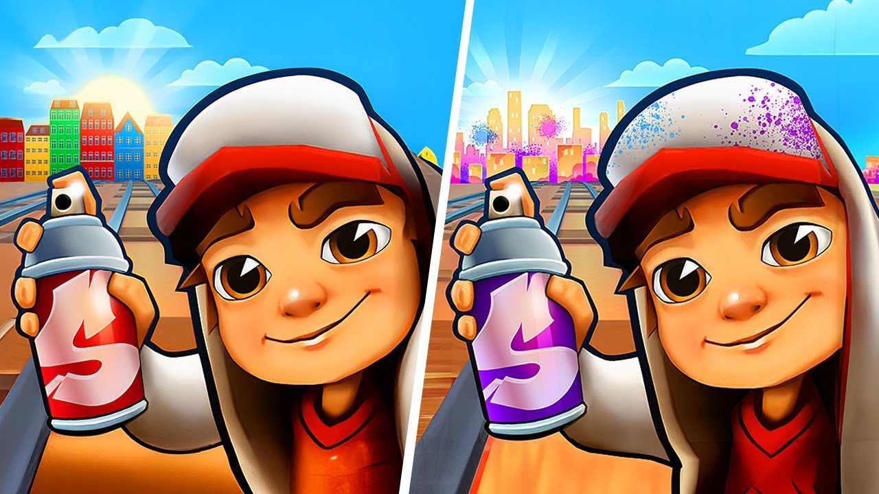 Subway Surfers Winter Bali 🆚 Subway Surfers Winter Holiday, Subway ...