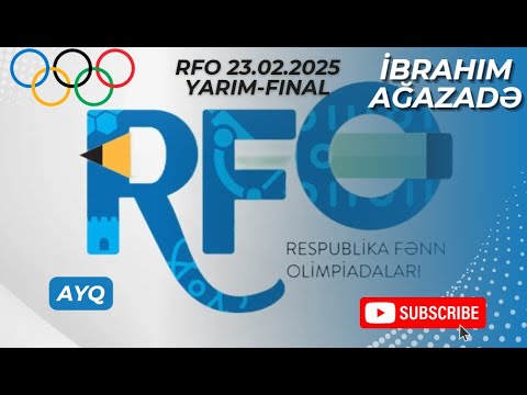 RFO aşağı yaş qrupu yarım-final sualları 23.02.2025