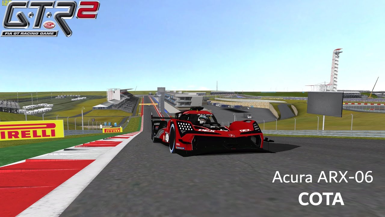 One lap with Acura ARX-06 at COTA - YouTube