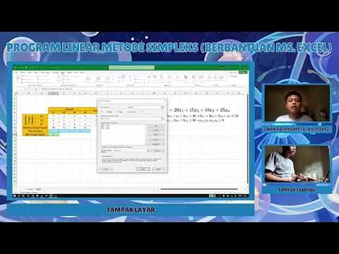 Penyelesaian Program Linear dengan Fungsi Tujuan Maksimasi Menggunakan ...